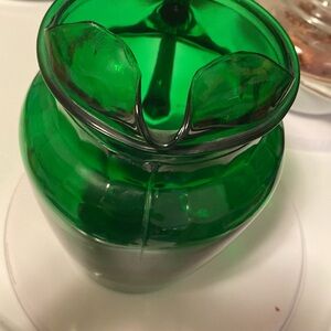 Vintage | Dining | Emerald Green Vintage Anchor Hocking Forest Green ...